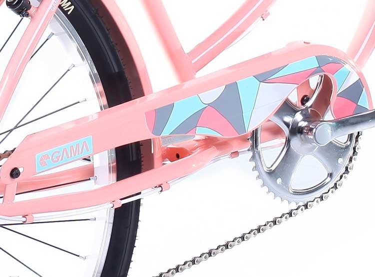 BICICLETA GAMA BIKE BROADWALK CRUISER DAMASCO ARO 26