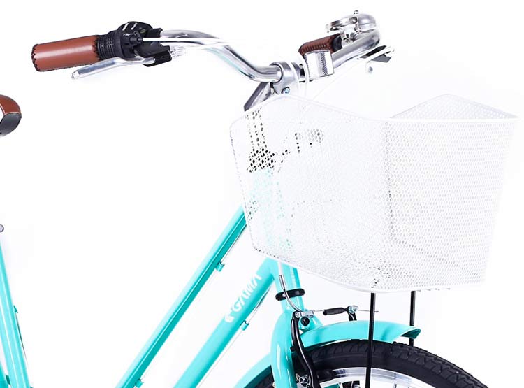 BICICLETA GAMA BIKE CITY AVENUE TURQUESA ARO 26