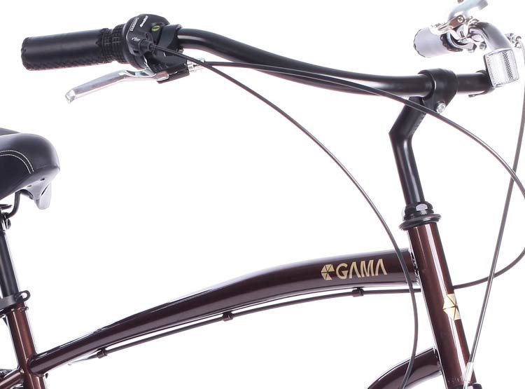 BICICLETA GAMA BIKE CLUBMAN CRUISER CAFE ARO 26
