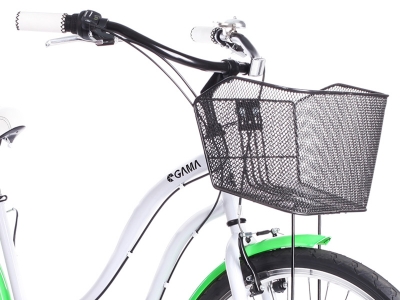 BICICLETA GAMA BIKE BROADWALK CRUISER BLANCO ARO 26