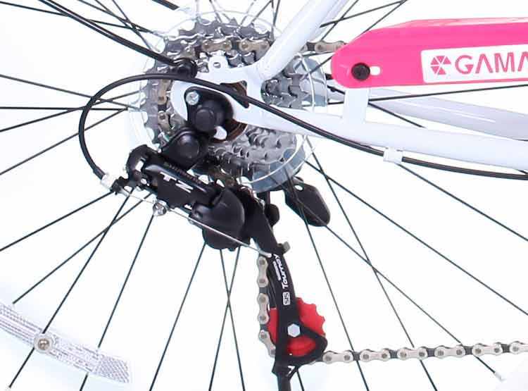 BICICLETA GAMA BIKE BROADWALK CRUISER BLANCO ARO 26