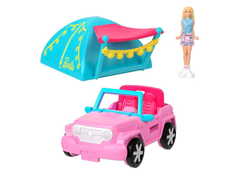 Ripley - BARBIE MINI BARBIELAND VEHÍCULO PARA MUÑECAS SORPRESA