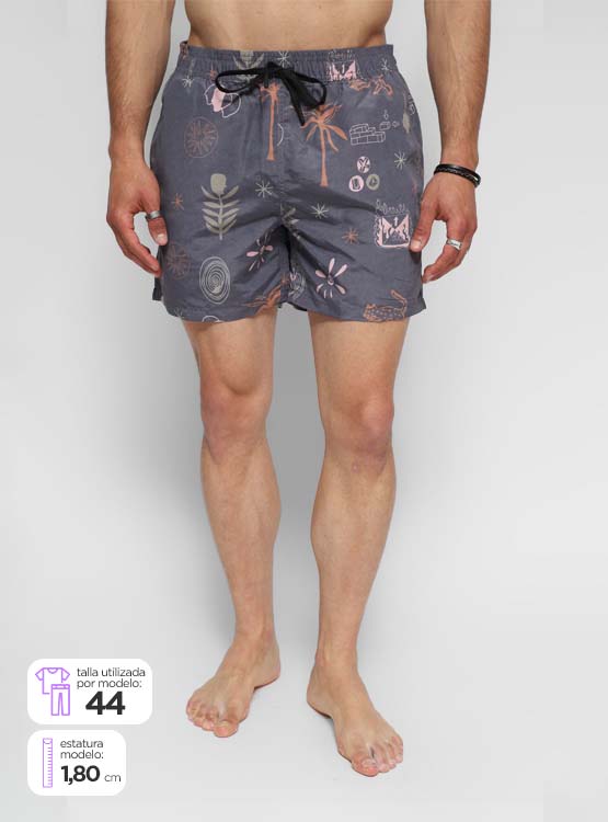 Ripley Traje De BaÑo Hombre Index Print