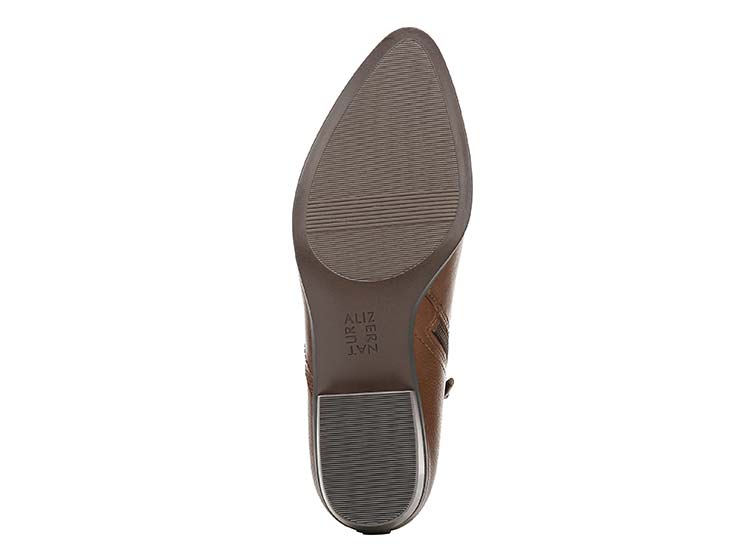 Ripley - BOTINES MUJER NATURALIZER CUERO CAFE BECKA