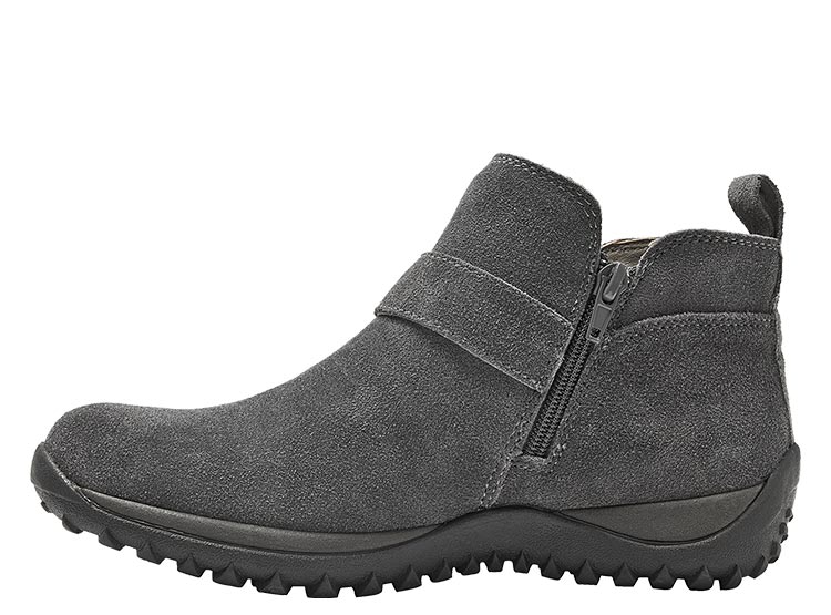 Ripley - BOTINES MUJER CARRANO CUERO GRIS RH096