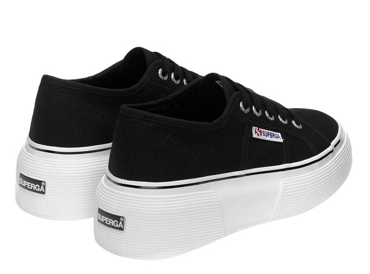 Ripley - ZAPATILLAS MUJER SUPERGA URBANAS NEGRO BUBBLE LINE