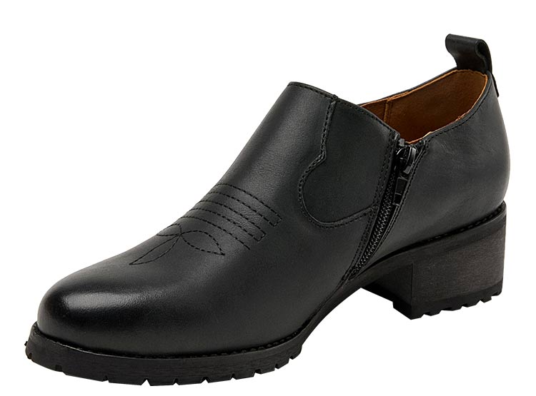 ZAPATOS CUERO MUJER PANAMA JACK NEGRO WK115