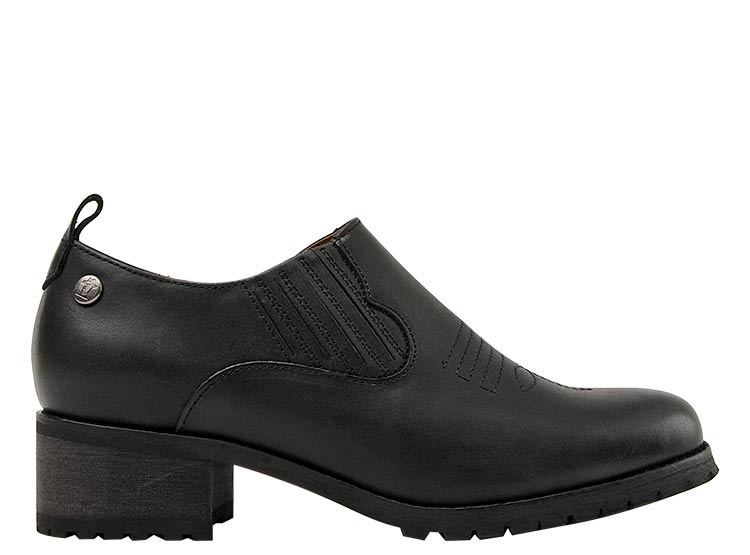 ZAPATOS CUERO MUJER PANAMA JACK NEGRO WK115
