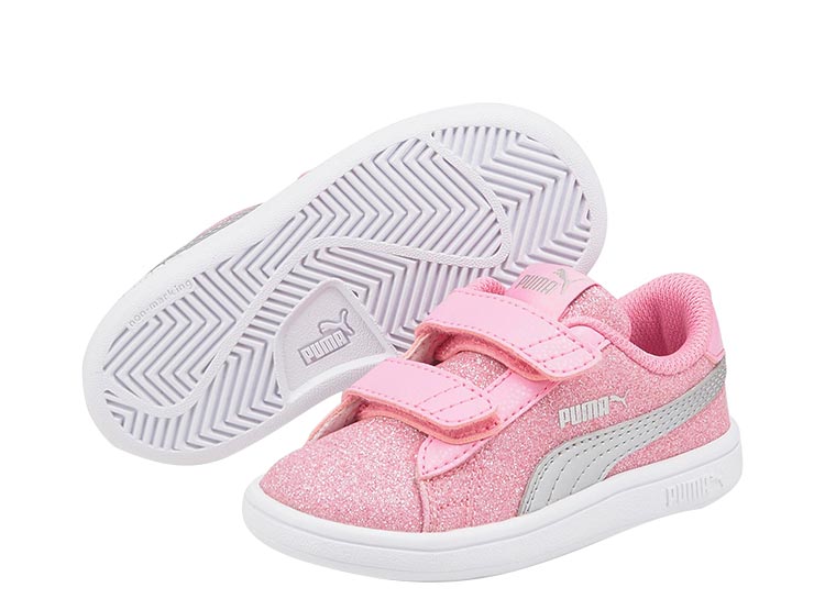 ZAPATILLAS UNISEX PUMA URBANAS CHICLE SMASH V2 GLITZ GLAM V INF