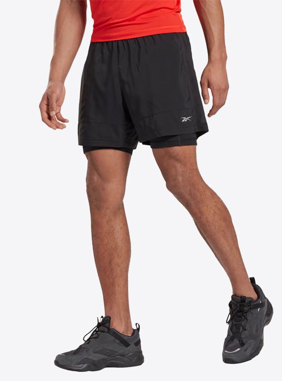 Ripley - SHORT REEBOK RUN ESSENTIALS 2-1 FT1061