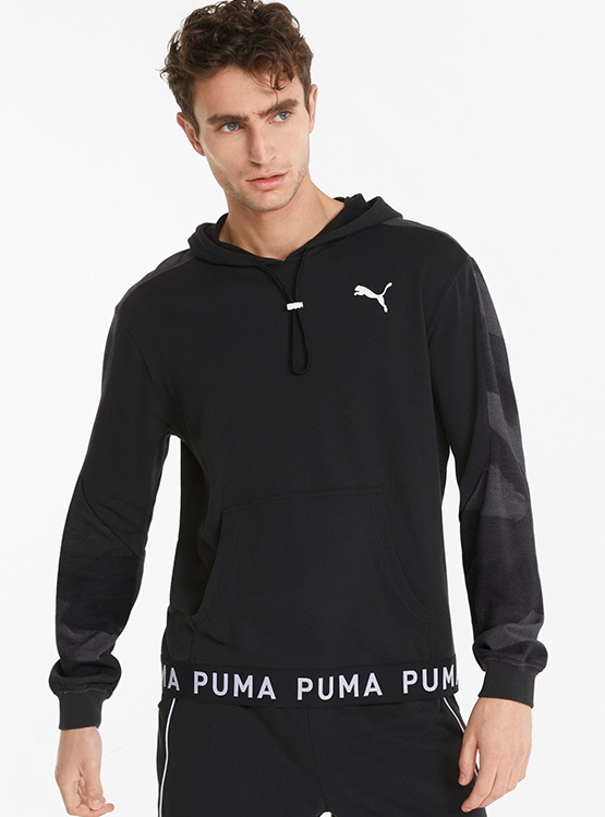 POLERON PUMA TRAIN AOP HOODIE 521546-01