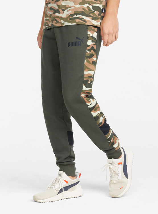 PANTALON PUMA ESS+ CAMO SWEAT FL 849046-70