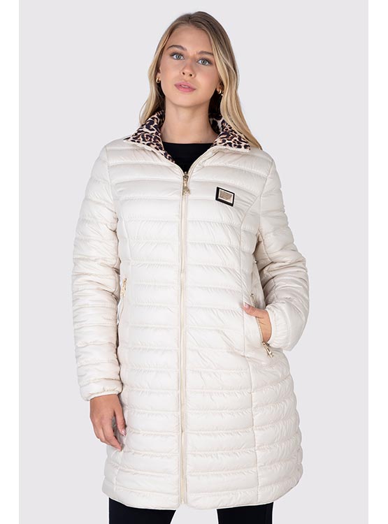 PARKA MUJER EVERLAST LONG REVERSIBLE AURORA