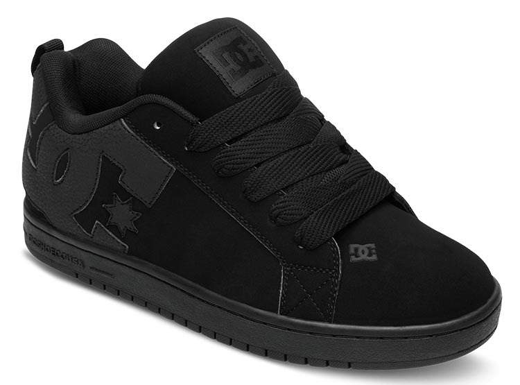 ZAPATILLAS HOMBRE DC SHOES URBANAS NEGRO COURT GRAFFIK M CUERO