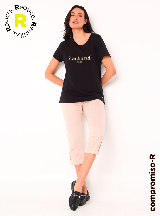 POLERA CACHAREL LOGO