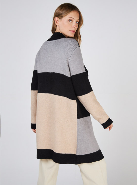 Ripley - CARDIGAN MUJER CACHAREL TIPO ABRIGO