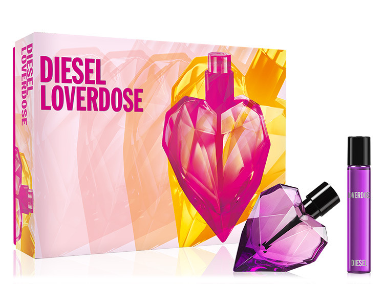 SET PERFUME DIESEL COFRE LOVERDOSE MUJER EDP 50 ML+ 20 ML