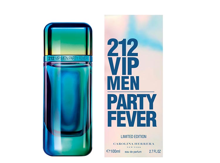 PERFUME CAROLINA HERRERA 212 MEN PARTY FEVER HOMBRE EDP 100 ML