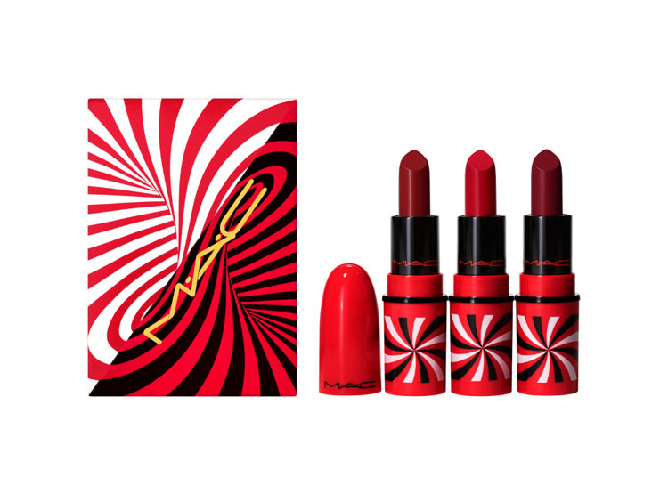 Ripley - SET LABIALES M.A.C TINY TRICKS MINI - REDS