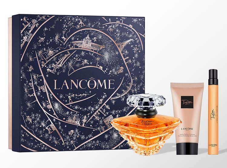 LANCÔME - SET PERFUME MUJER TRÉSOR EDP 50 ML + TRÉSOR EDP 10 ML | Ofertitas