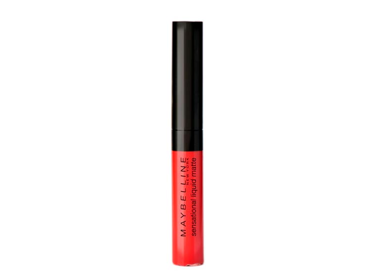 LABIAL MAYBELLINE SENSATIONAL LIQUID MATTE - 03 ORANGE RED