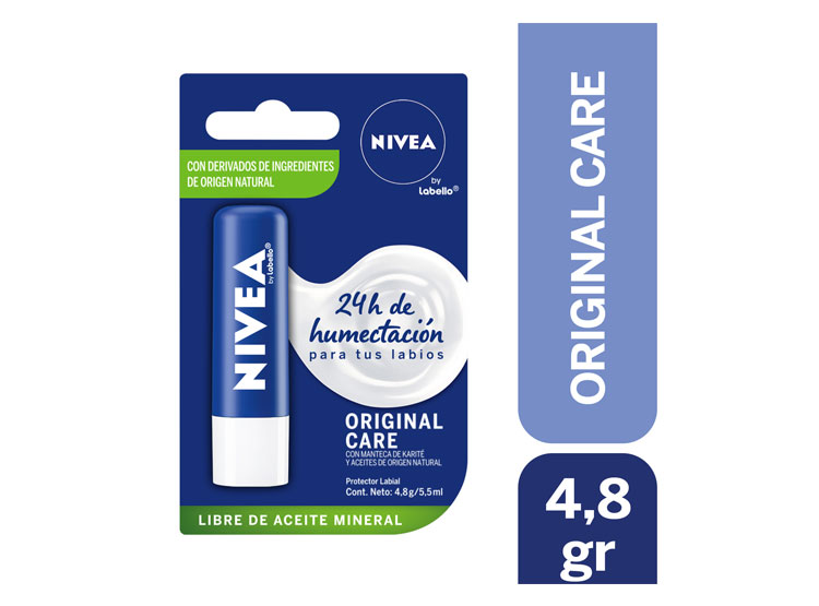 NIVEA - PROTECTOR LABIAL NIVEA ESSENTIAL CARE 4.8 GR | Ofertitas