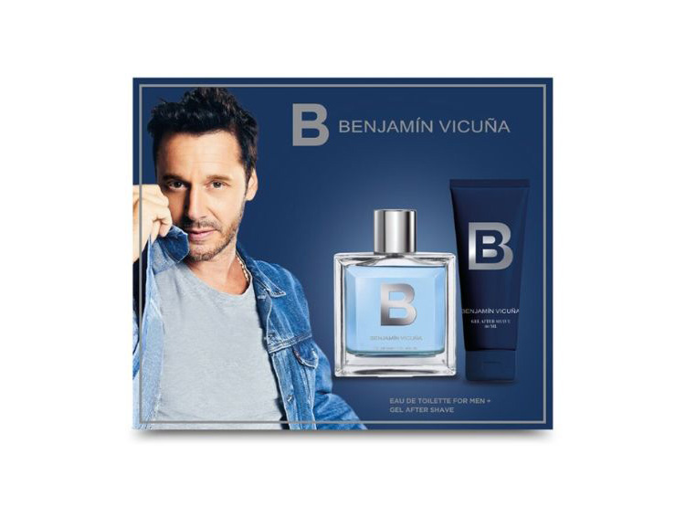 PERFUME BENJAMÍN VICUÑA B HOMBRE EDT 100 ML + AFTER SHAVE 50 ML
