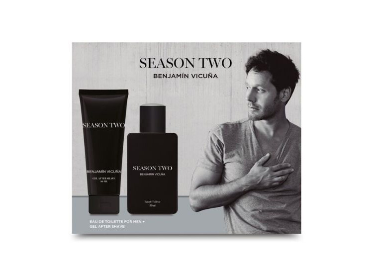 PERFUME BENJAMÍN VICUÑA SEASON TWO HOMBRE EDT 50 ML + AFTER SHAVE 50 ML