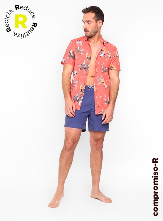 Ripley Traje De BaÑo Cacharel Solido