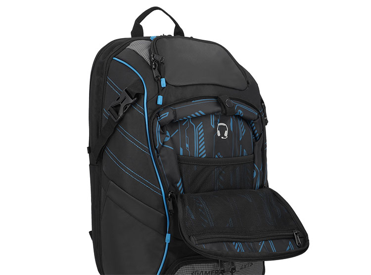 MOCHILA XTREM GAMERPACK NEGRO 17
