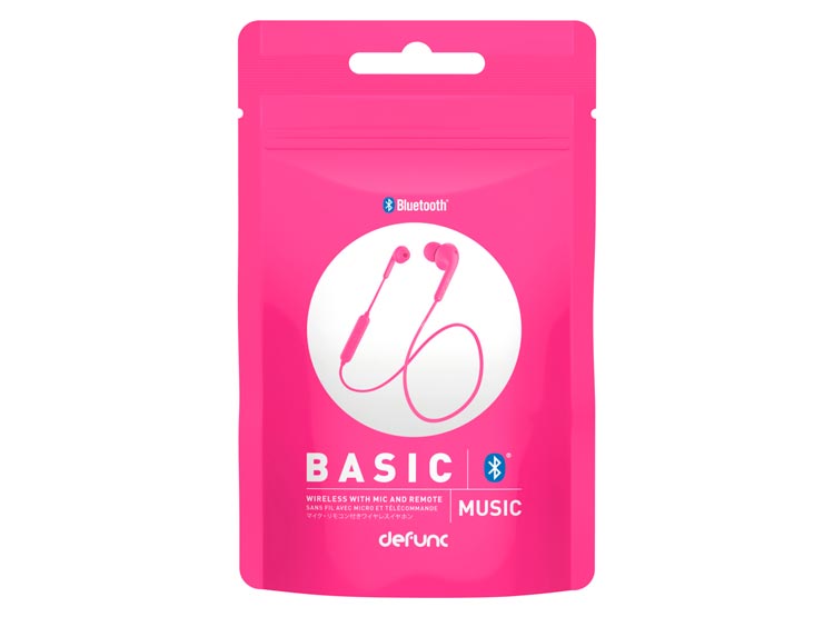 AUDIFONOS DEFUNC BASIC HYBRID FUCSIA