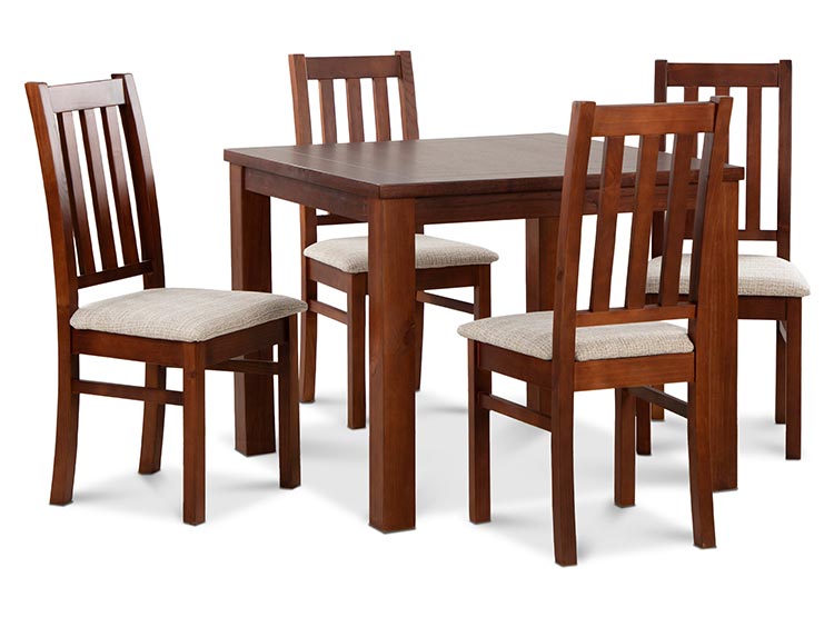 Ripley - JUEGO DE COMEDOR CIC ÑUBLE CARAMELO BEIGE 4S