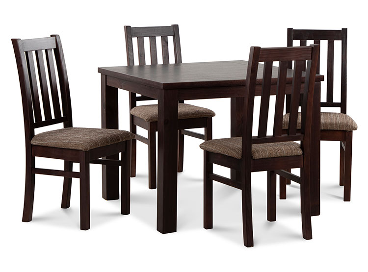 Ripley - JUEGO DE COMEDOR CIC ÑUBLE CHOCOLATE CAFE 4S