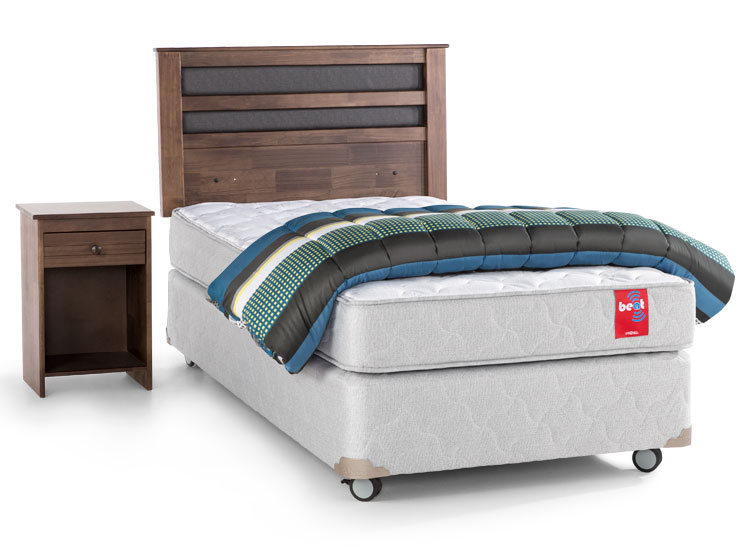 Ripley - BOX AMERICANO ROSEN BEAT CASTELLO 1.5 PL + MADERAS + TEXTIL