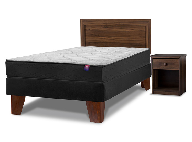 Ripley - JUEGO DE DORMITORIO FLEX CAMA EUROPEA THERAPEDIC PLUS BOX 1.5 ...