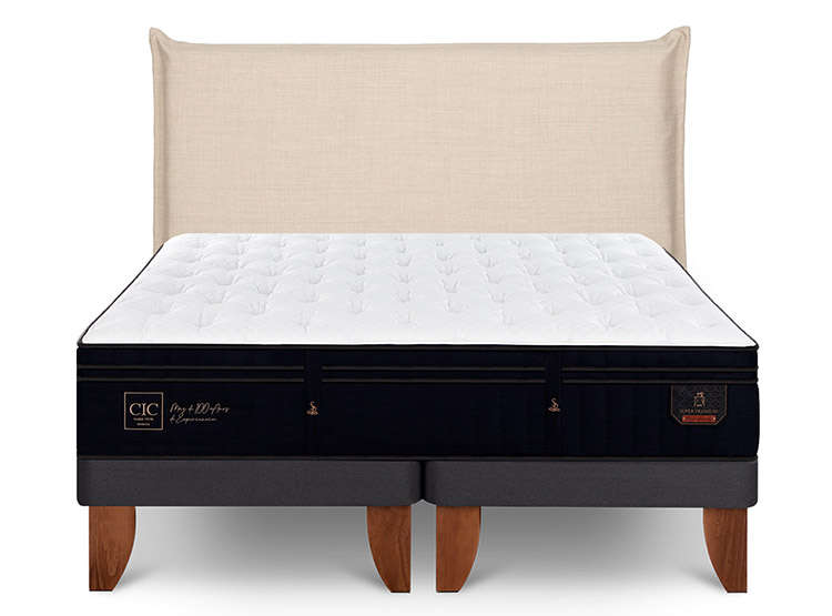 JUEGO DE DORMITORIO CIC CAMA EUROPEA SUPER PREMIUM SÚPER KING ...