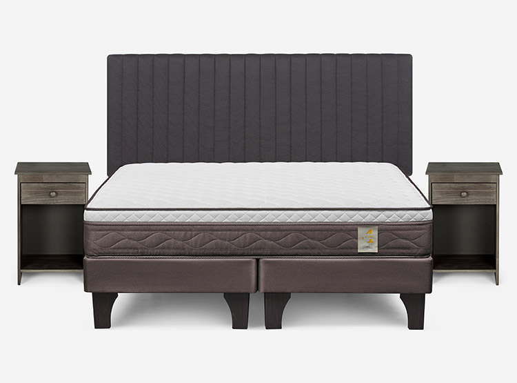 JUEGO DE DORMITORIO ROSEN CAMA EUROPEA NEW STYLE 4 PLUS 2 PLAZAS + SET ...