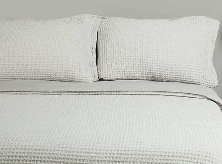 CUBRECAMA MAISON LINETT 2 PLAZAS ALGODÓN BEIGE TEXTURA