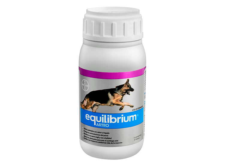 SUPLEMENTO NUTRICIONAL PARA PERROS EQUILIBRIUM ARTRO DE BAYER