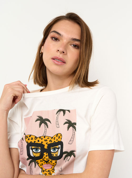 POLERA ONLY ESTAMPADA