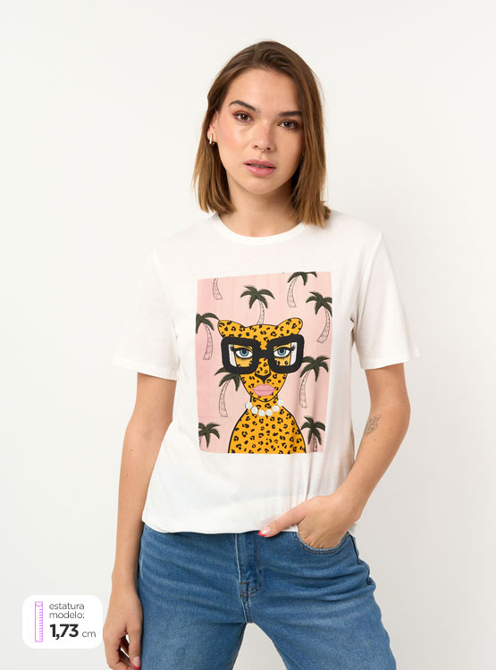 Ripley - POLERA ONLY ESTAMPADA