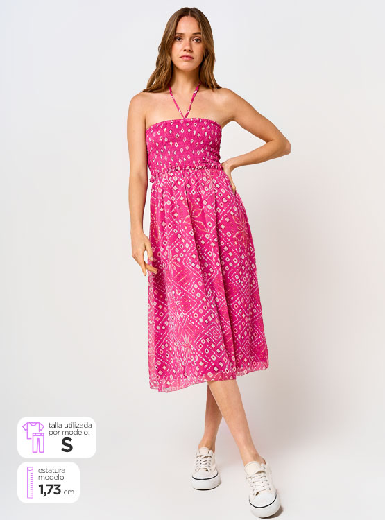 VESTIDO PEPE JEANS LARGO DALEYSA