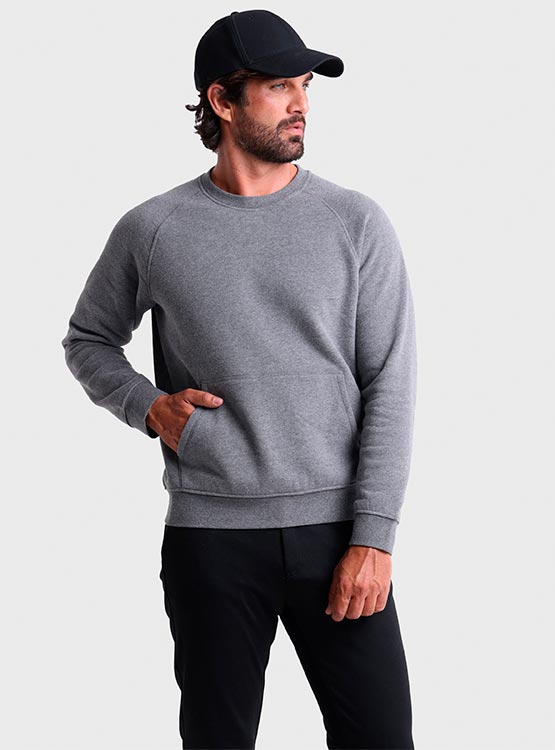 POLERA CANGURO CUELLO REDONDO ARROW