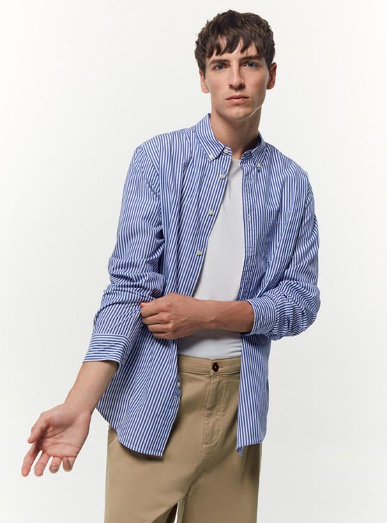 CAMISA SFERA MANGA LARGA