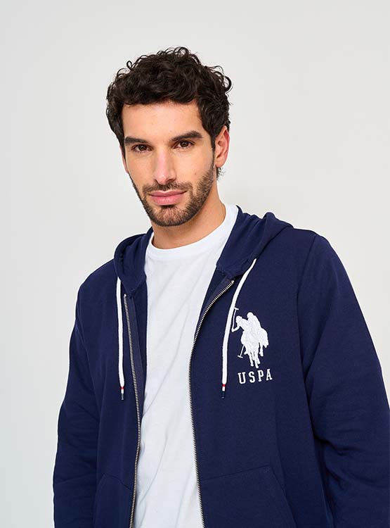 POLERÓN HOMBRE US POLO ASSN FULL ZIPPER