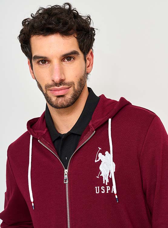 POLERÓN HOMBRE US POLO ASSN FULL ZIPPER