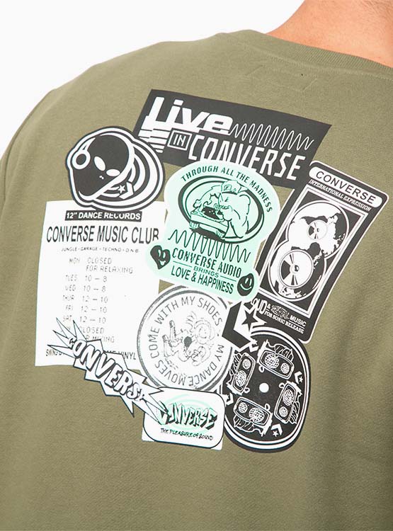 POLERÓN HOMBRE CONVERSE LIVE CREW