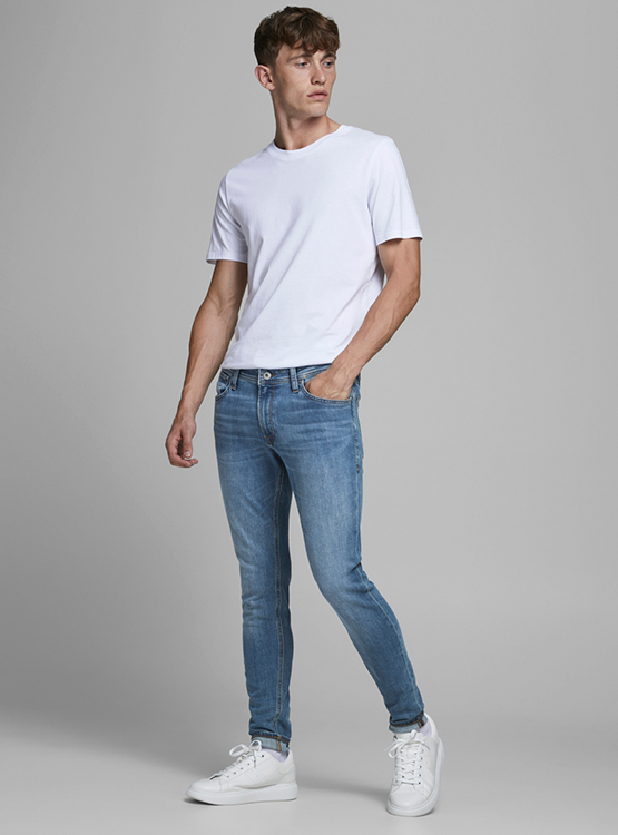 Ripley - JEANS SUPER SKINNY BASICO JACK&JONES