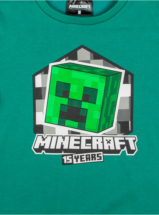 POLERÓN NIÑO MINECRAFT