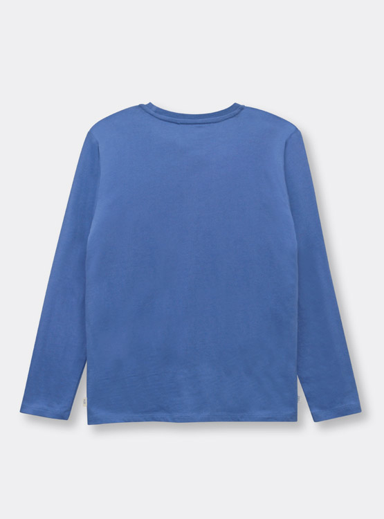 POLERA PRINT AZUL COLLOKY